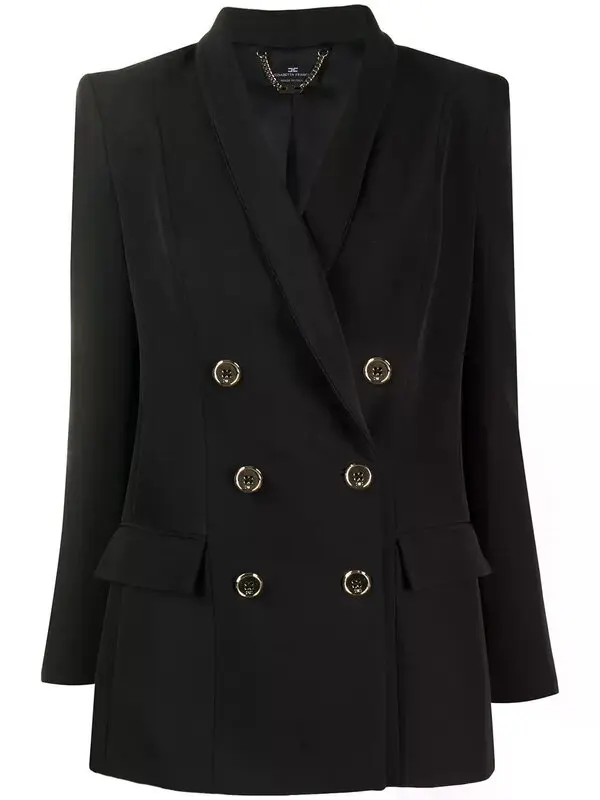 Elisabetta Franchi Double-breasted Tailored Blazer
