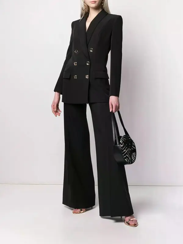 Elisabetta Franchi Double-breasted Tailored Blazer