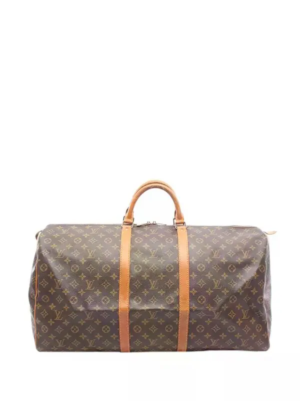 LOUIS VUITTON 1988 Monogram Keepall 60 Travel Bag