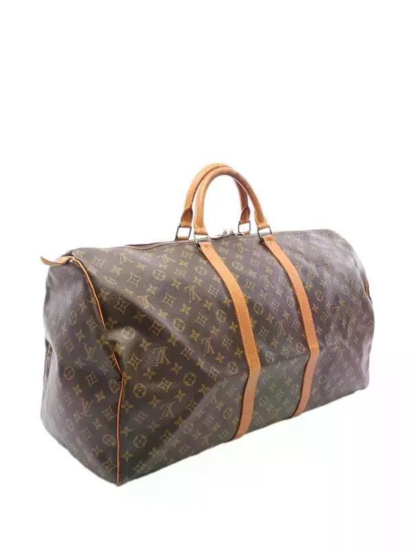 LOUIS VUITTON 1988 Monogram Keepall 60 Travel Bag