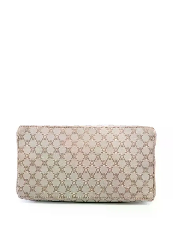 Celine 2008 Macadam Canvas Kisslock Crossbody Bag