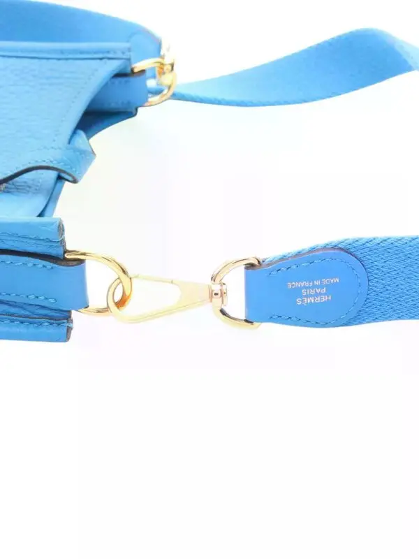 Hermès Clemence Evelyne Amazone Tpm Crossbody Bag - Blue