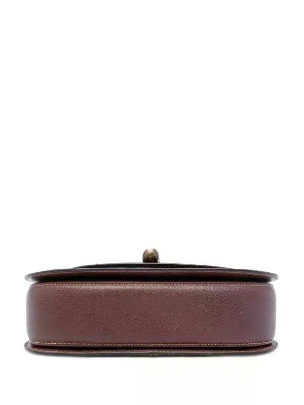 Gucci 2000-2015 Grained Calfskin Bamboo Night Satchel