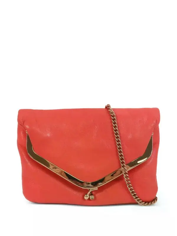 D&G PREOWNED Chain-strap Leather Shoulder Bag