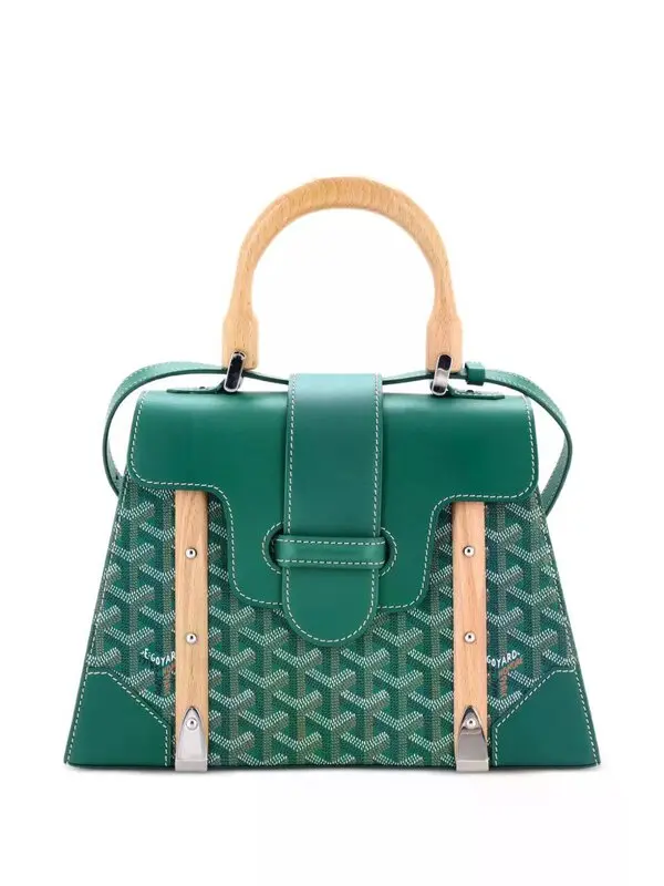 Goyard Saigon Top Handle Bag - Green