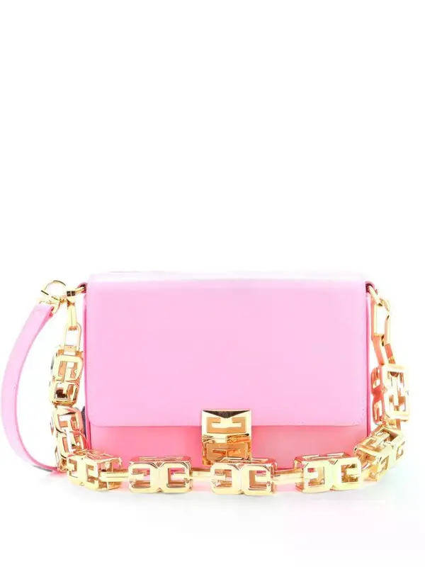 Givenchy 4g Cube Chain Shoulder Bag Leather Medium Crossbody Bag