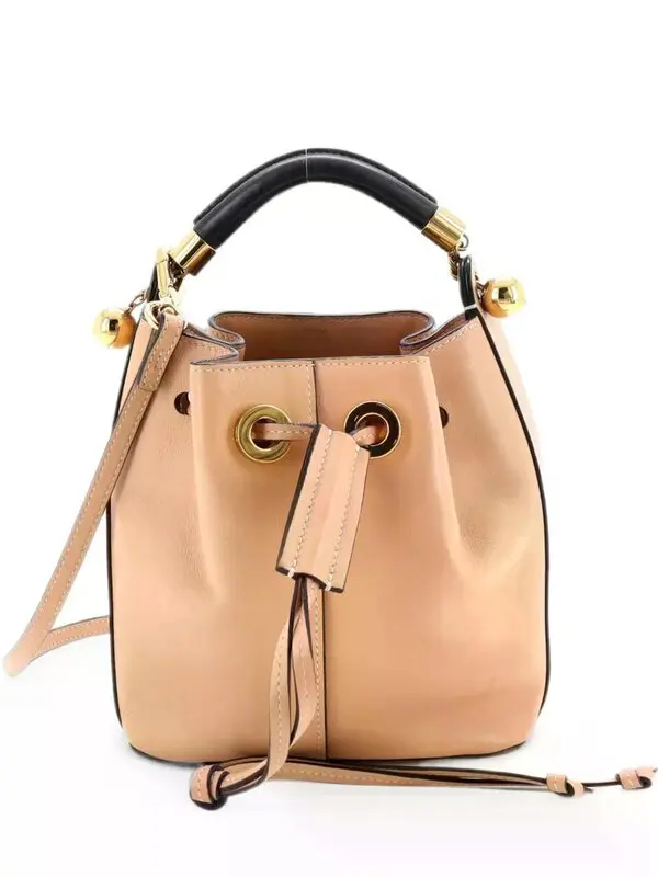Chloé Gala Leather Small Bucket Bag