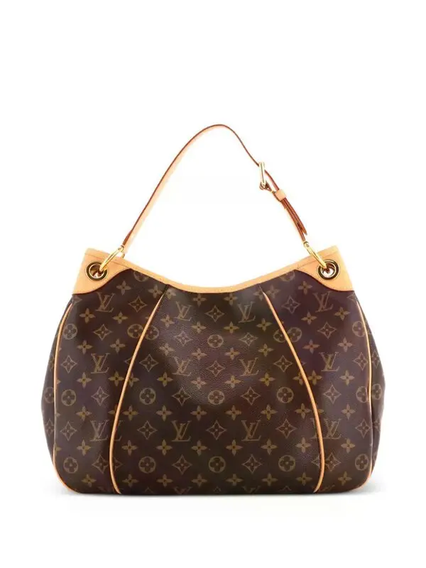 LOUIS VUITTON Galliera Monogram Canvas Pm Hobo Bag - Brown