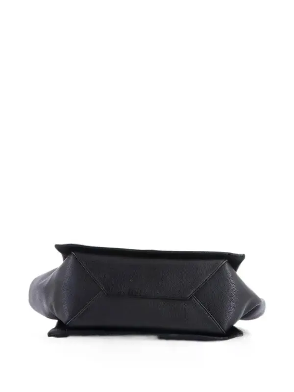 Celine Tri-fold Grained Calfskin Small Shoulder Bag