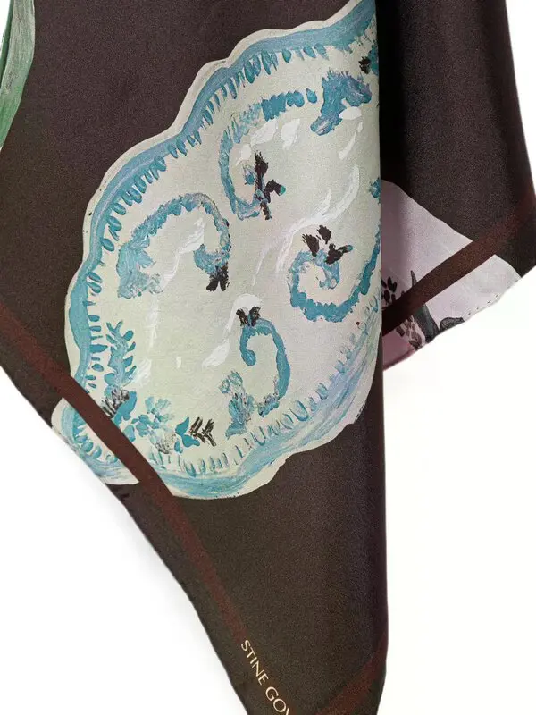 Stine Goya Plate-print Scarf