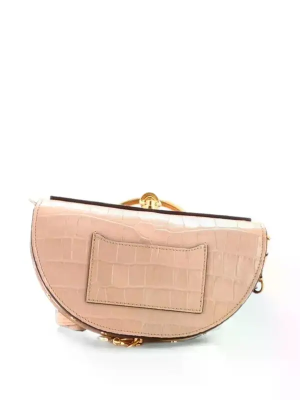Chloé Nile Crocodile Embossed Leather Mini Crossbody Bag