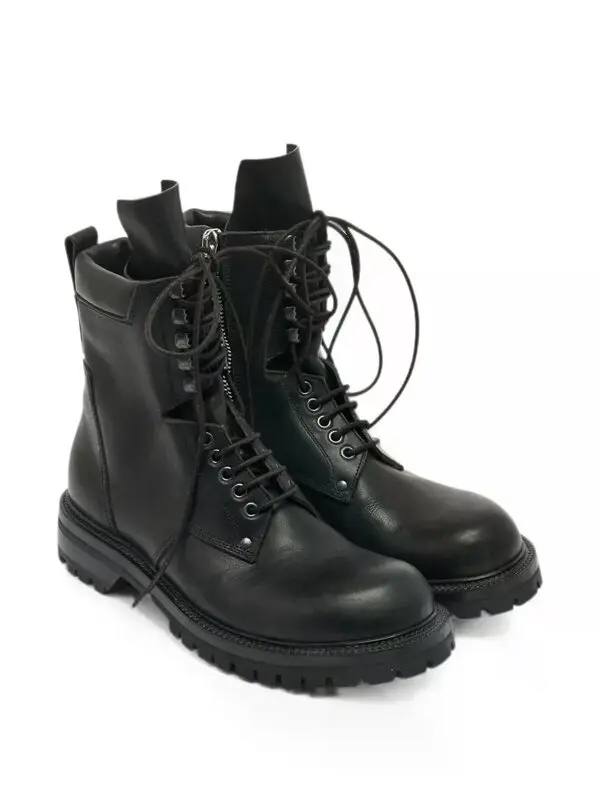 Rick Owens Army Combat Boots