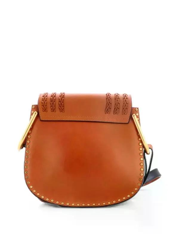 Chloé Hudson Whipstitch Leather Small Crossbody Bag