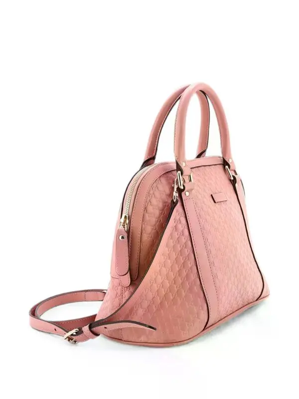 Gucci Convertible Dome Microguccissima Leather Medium Satchel