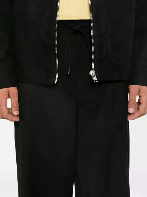 Loewe Drawstring Pocket Wide Leg Trousers