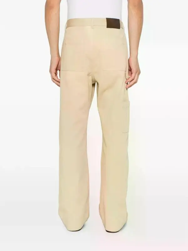 Loewe Logo Embroidered Twill Trousers