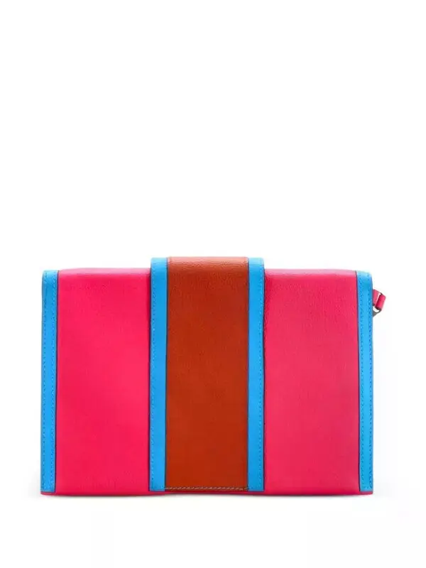 Hermès H Passant Clutch Shoulder Bag Evercolor - Blue