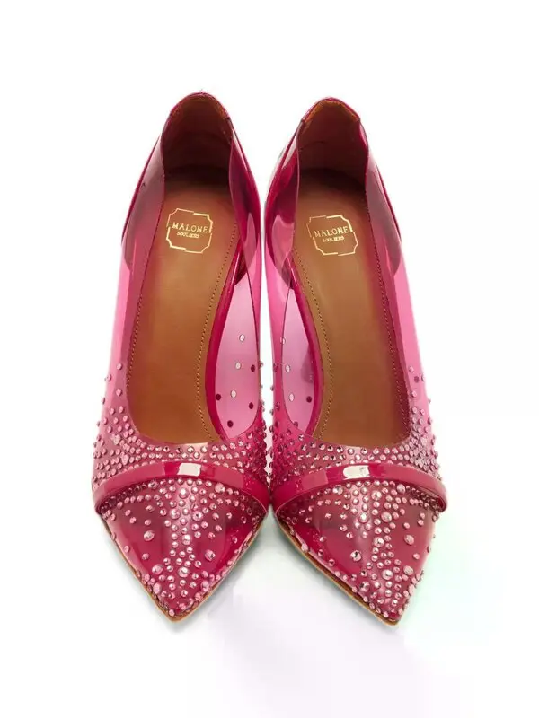 MALONE SOULIERS Joan Crystal-embellished Pumps