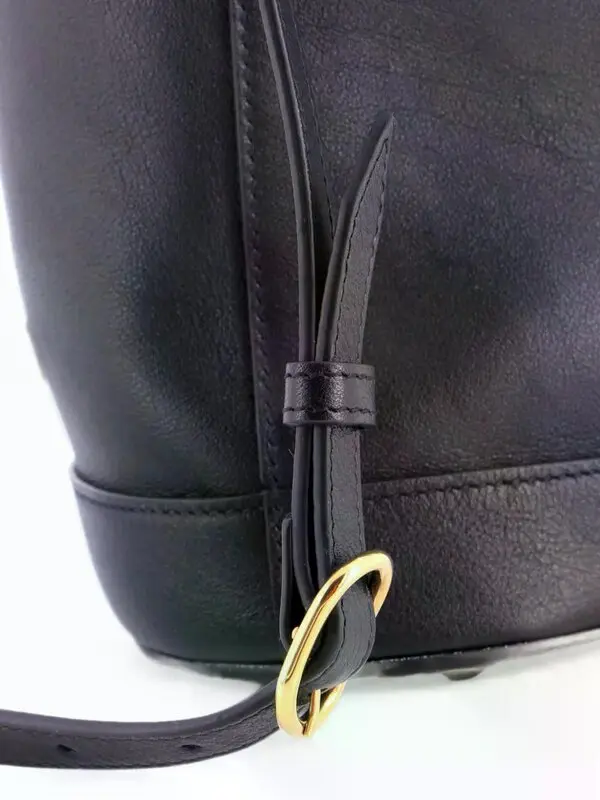 Gucci Diana Leather Small Bucket Bag With Bamboo Handle