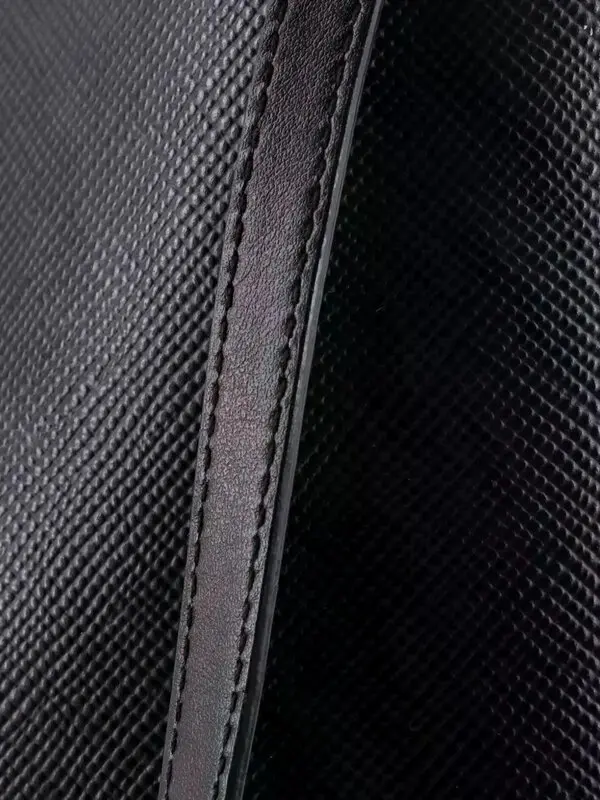 Prada Saffiano Leather Bucket Bag - Black