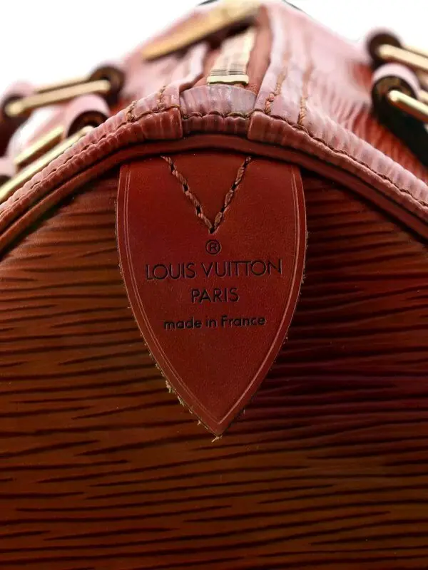 LOUIS VUITTON Speedy Handbag Epi Leather 25 Satchel