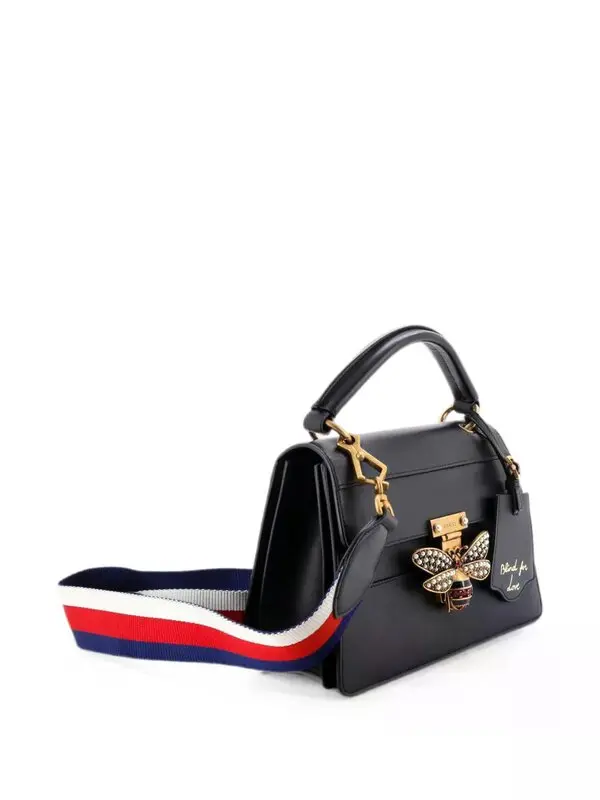 Gucci Queen Margaret Leather Small Satchel