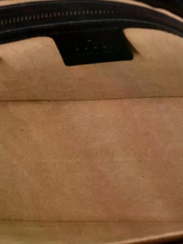 Gucci Queen Margaret Leather Small Satchel
