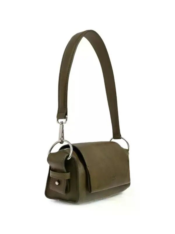 IRO PARIS Loop Calf Leather Shoulder Bag - Green