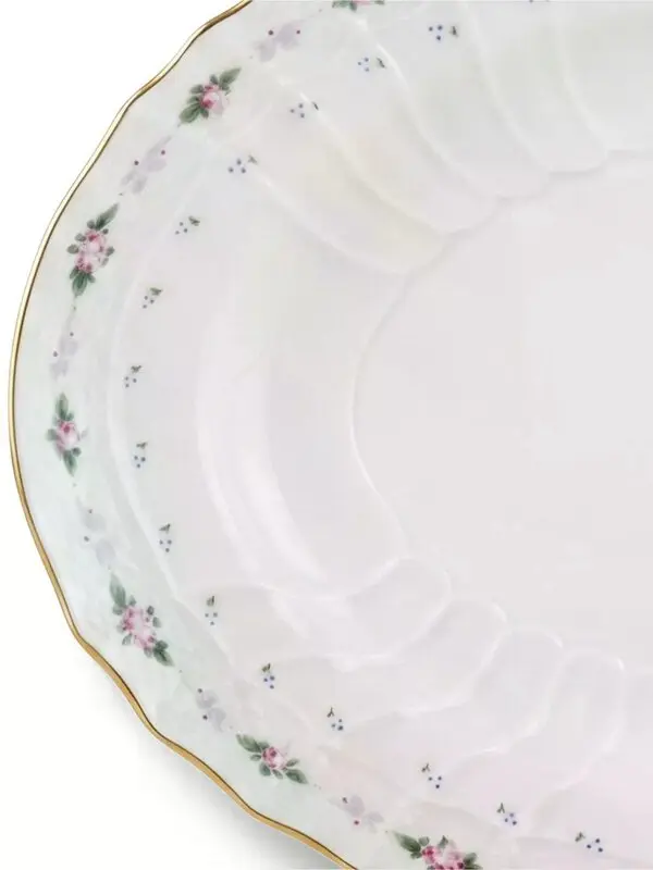 GINORI 1735 Vecchio Floral-print Serving Platter