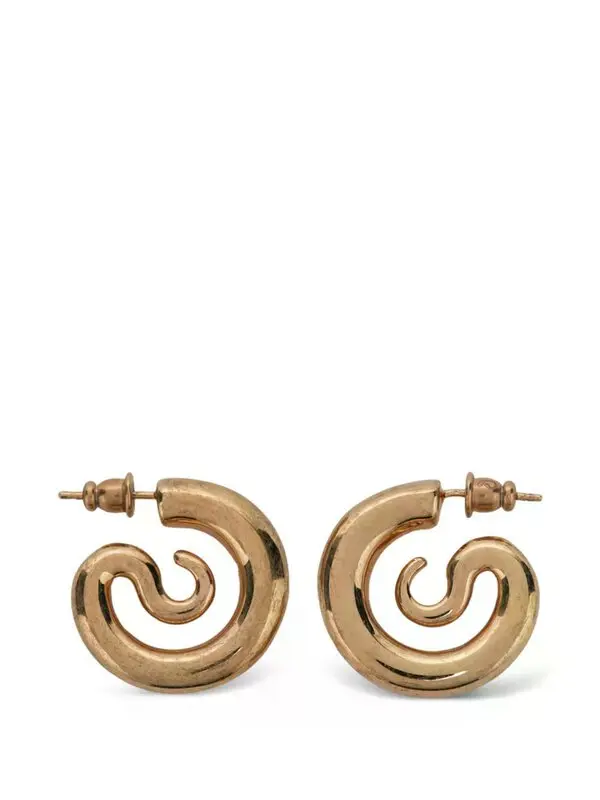 PANCONESI Sculptural Hoop Earrings - Gold