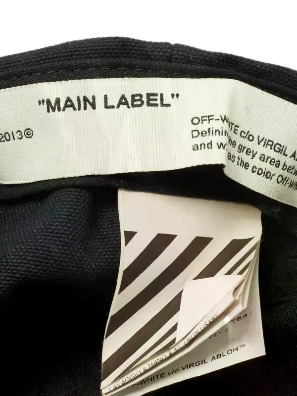 Off-White Embroidered Logo Baseball Cap