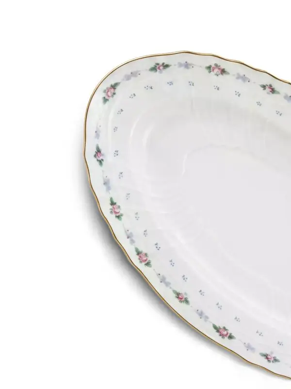 GINORI 1735 Vecchio Floral-print Serving Platter