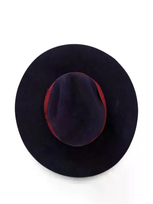 Borsalino Bow-detail Felt Hat