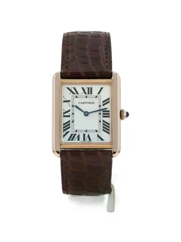 Cartier 2010s Tank Solo 30mm Watch - Silver