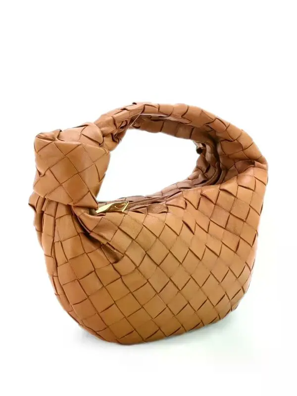 Bottega Veneta Bv Jodie Intrecciato Nappa Mini Hobo Bag - Brown