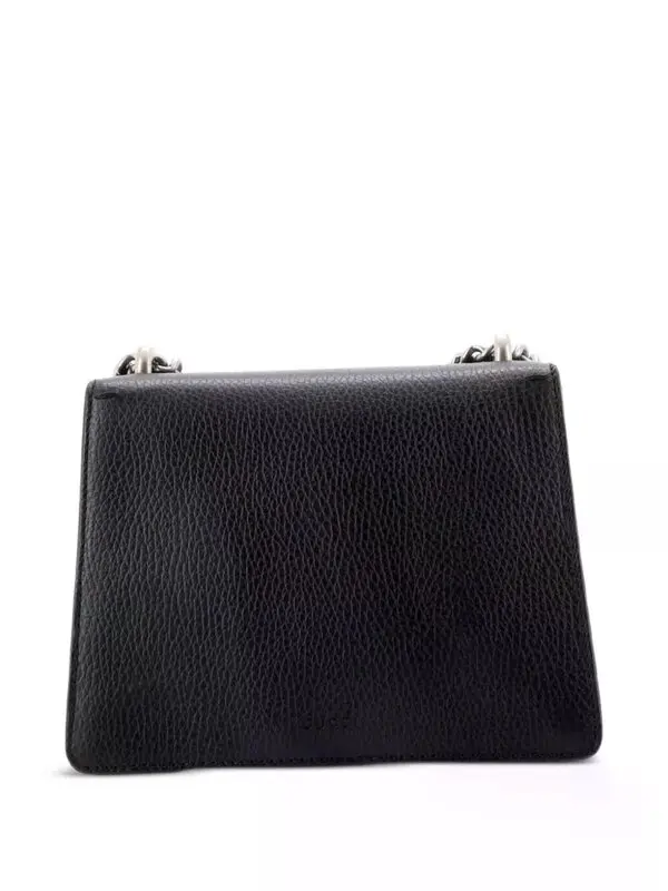Gucci Dionysus Mini Leather Crossbody Bag - Black