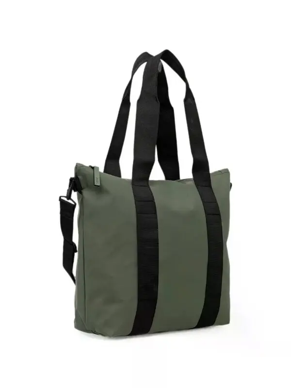 Rains Logo Debossed Tote Bag