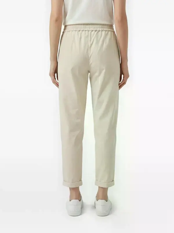 Brunello Cucinelli Drawstring-waistband Pleated Trousers
