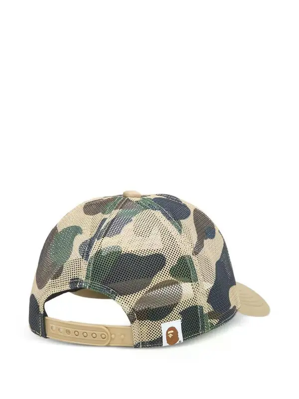 A BATHING APE Camouflage Baseball Cap
