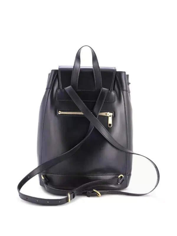 Gucci Horsebit 1955 Leather Backpack - Black