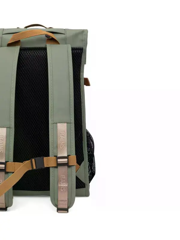 Rains Bungee-cord Buckle-fastening Backpack