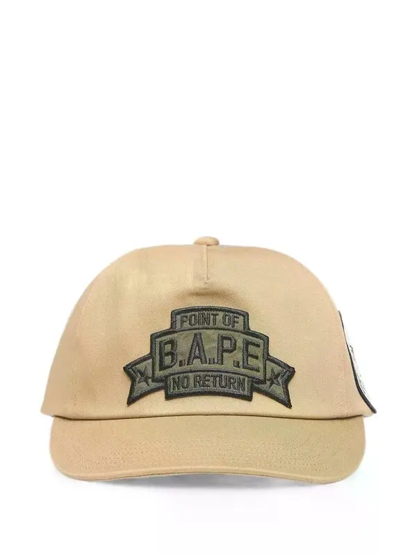 A BATHING APE Logo-patch Baseball Cap