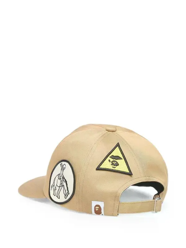 A BATHING APE Logo-patch Baseball Cap
