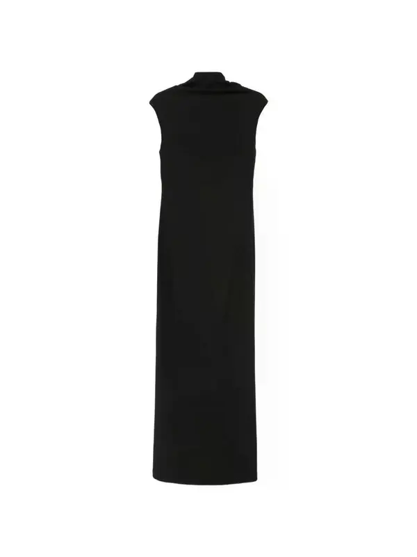 Brunello Cucinelli Monili-trim V-back Gown