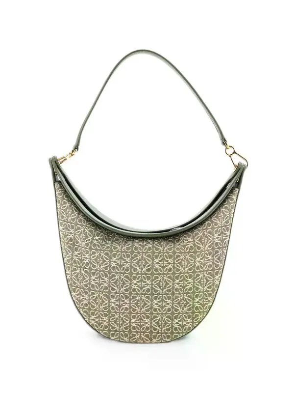Loewe Luna Hobo Anagram Jacquard Small Shoulder Bag