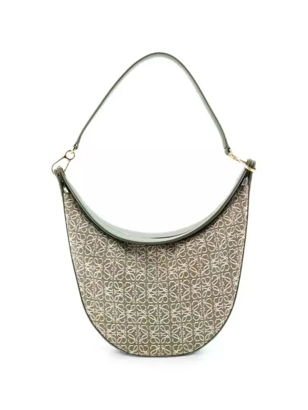 Loewe Luna Hobo Anagram Jacquard Small Shoulder Bag