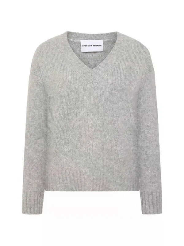 EMERSON RENALDI V-neck Knitted Sweater