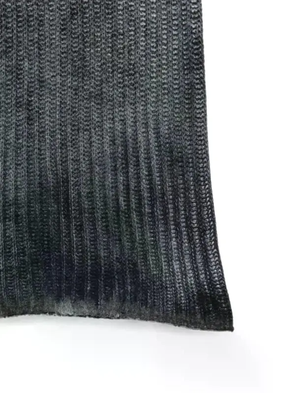 Avant Toi Ribbed-knit Snood Scarf