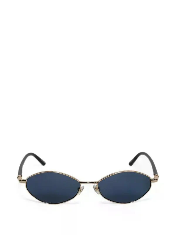 Jacquemus Geometric Frame Sunglasses - Gold