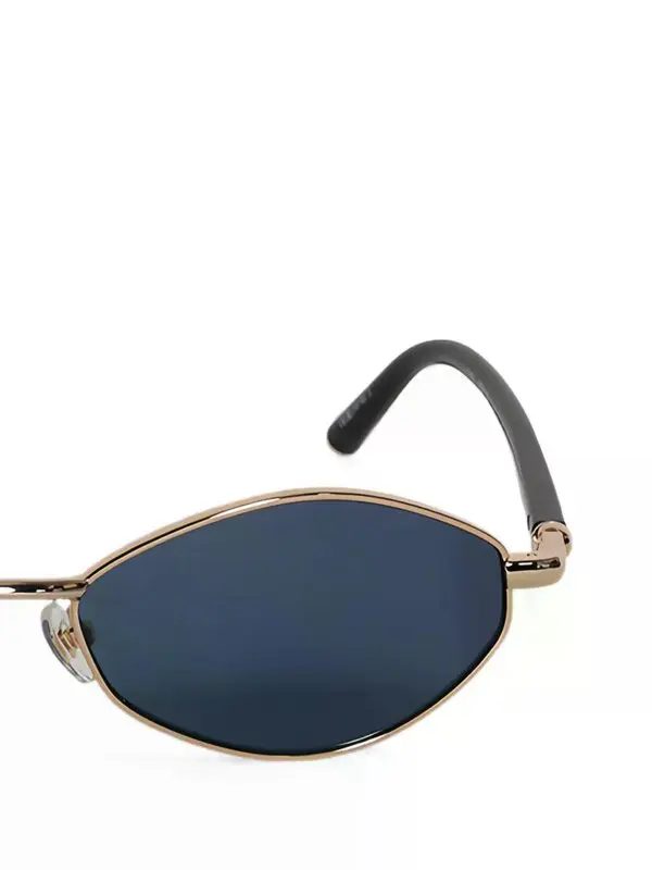 Jacquemus Geometric Frame Sunglasses - Gold